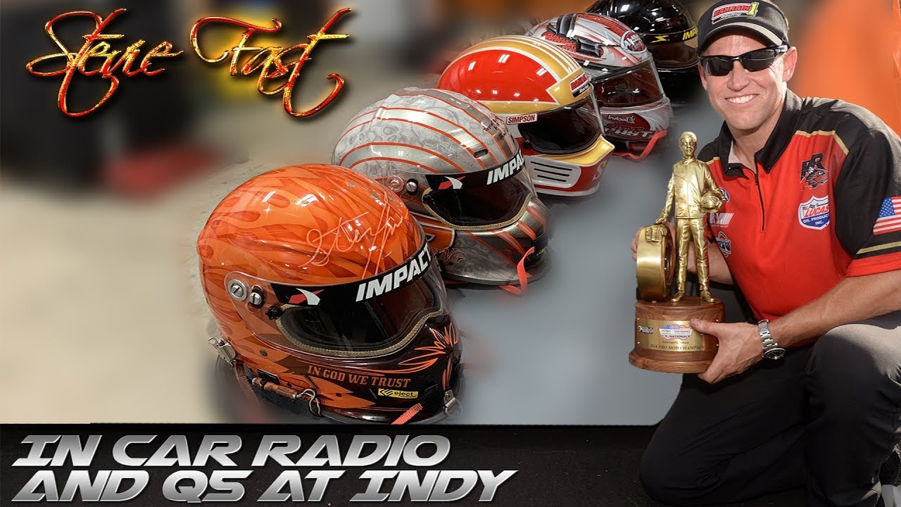 Stevie Fast: In-Car Radio and Q5 at Indy - YouTube