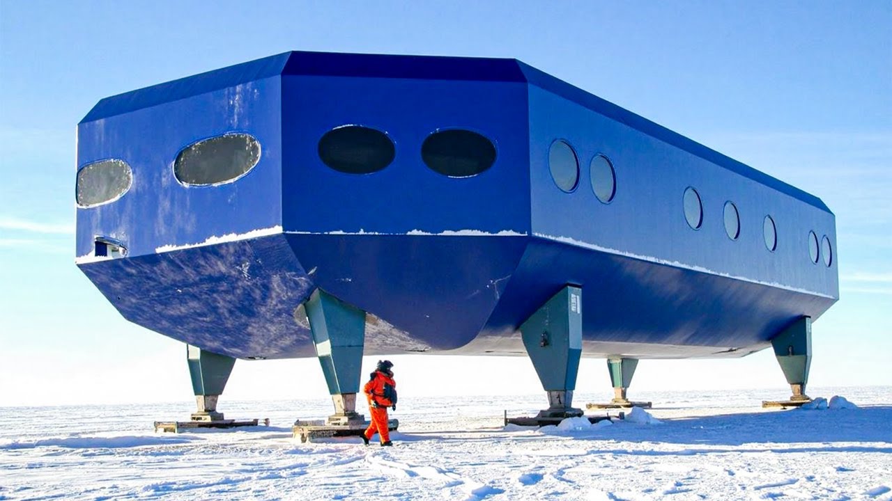 Inside the Antarctic Bases Built to Survive Anything - YouTube