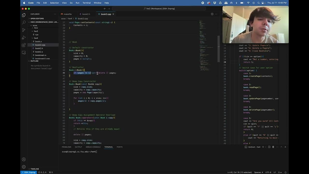 Programming Assignment #4 COP3330 - YouTube