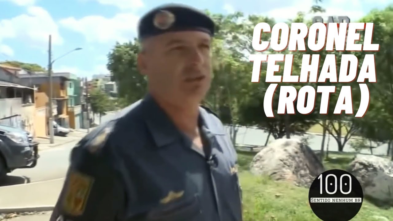 Coronel Telhada da Rota aborda indivíduo consumindo drog@s - YouTube