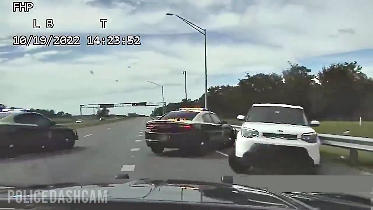 Police Chase With Pit Maneuver by FHP Patrols (Dashcam) - YouTube