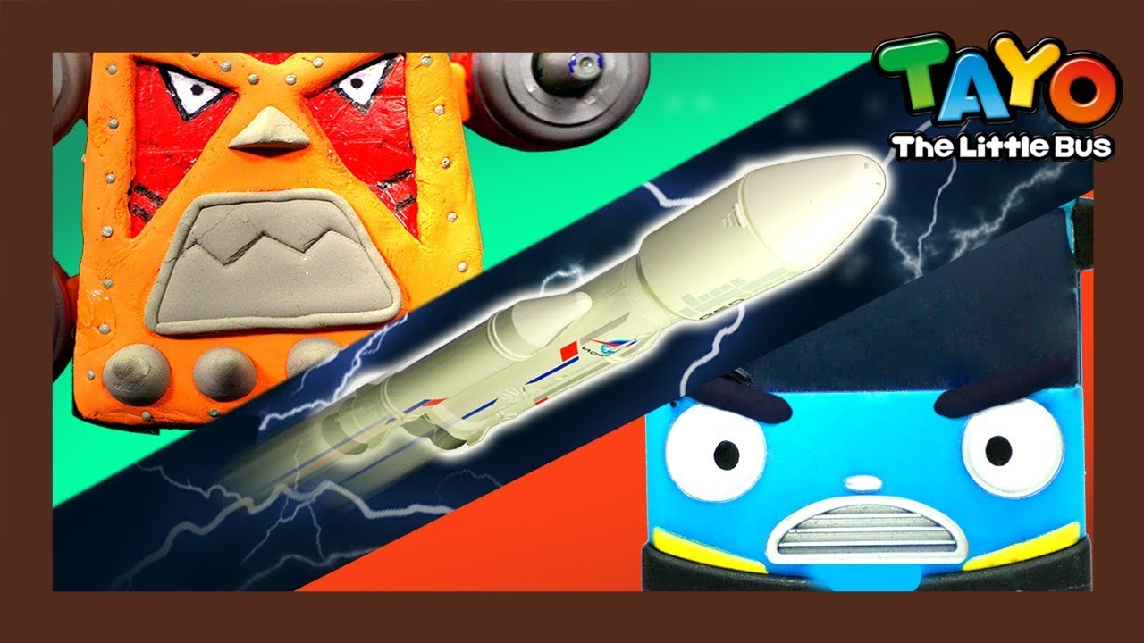 Tayo Toys space monster ! Help Tayo Heroes ! l Tayo Heroes l Tayo the ...