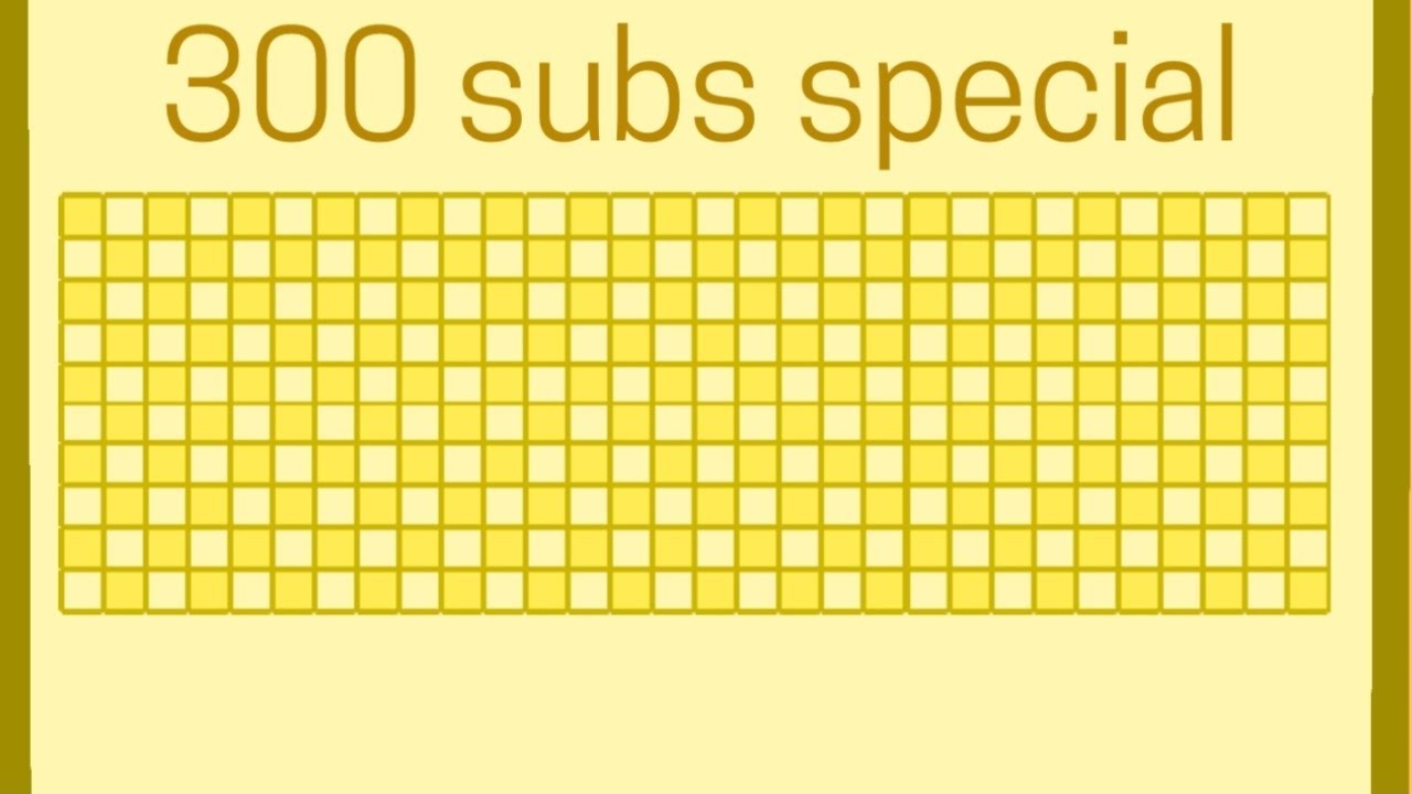 Thanks for 300 Subscribers! Short Animation - YouTube