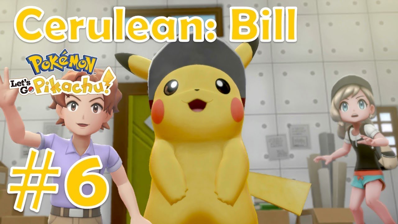 #6 Cerulean City, Team Rocket en Bill! - YouTube