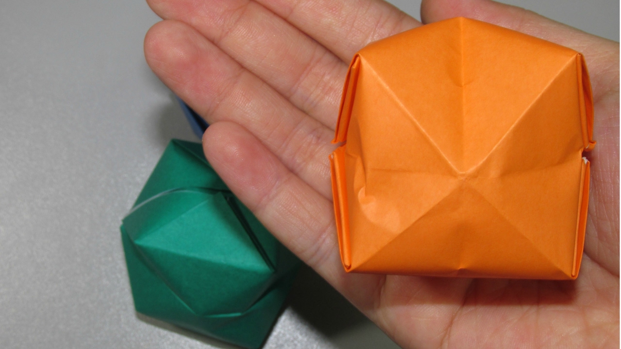 Como fazer balão de origami - YouTube
