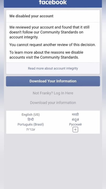 We disable your account Facebook 2025 | how to fix we disabled your account Facebook 2025 # ...