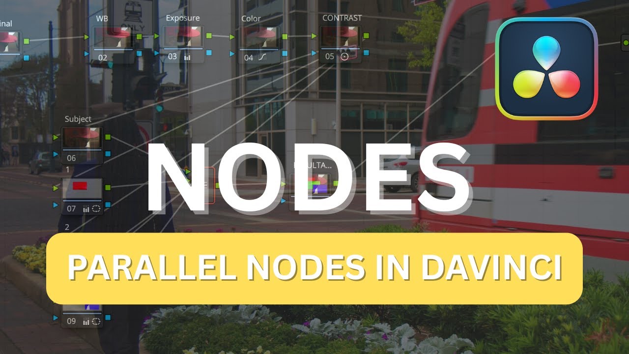 How To Use Parallel Node In Davinci Resolve Beginner Color Grading Tutorial Youtube