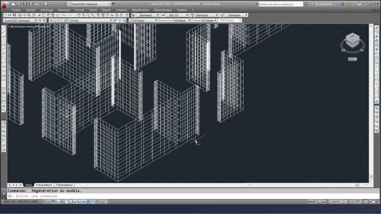Autocad Episode 2 Modélisation 3D! Tuto de A à Z. - YouTube