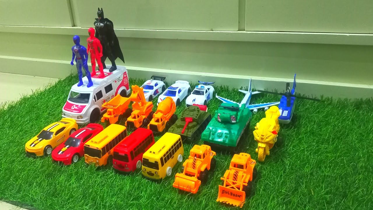 Mobil Mainan Mobil Polisi Mobil Balab Mobil bulldozer Mobil derek Mobil ...