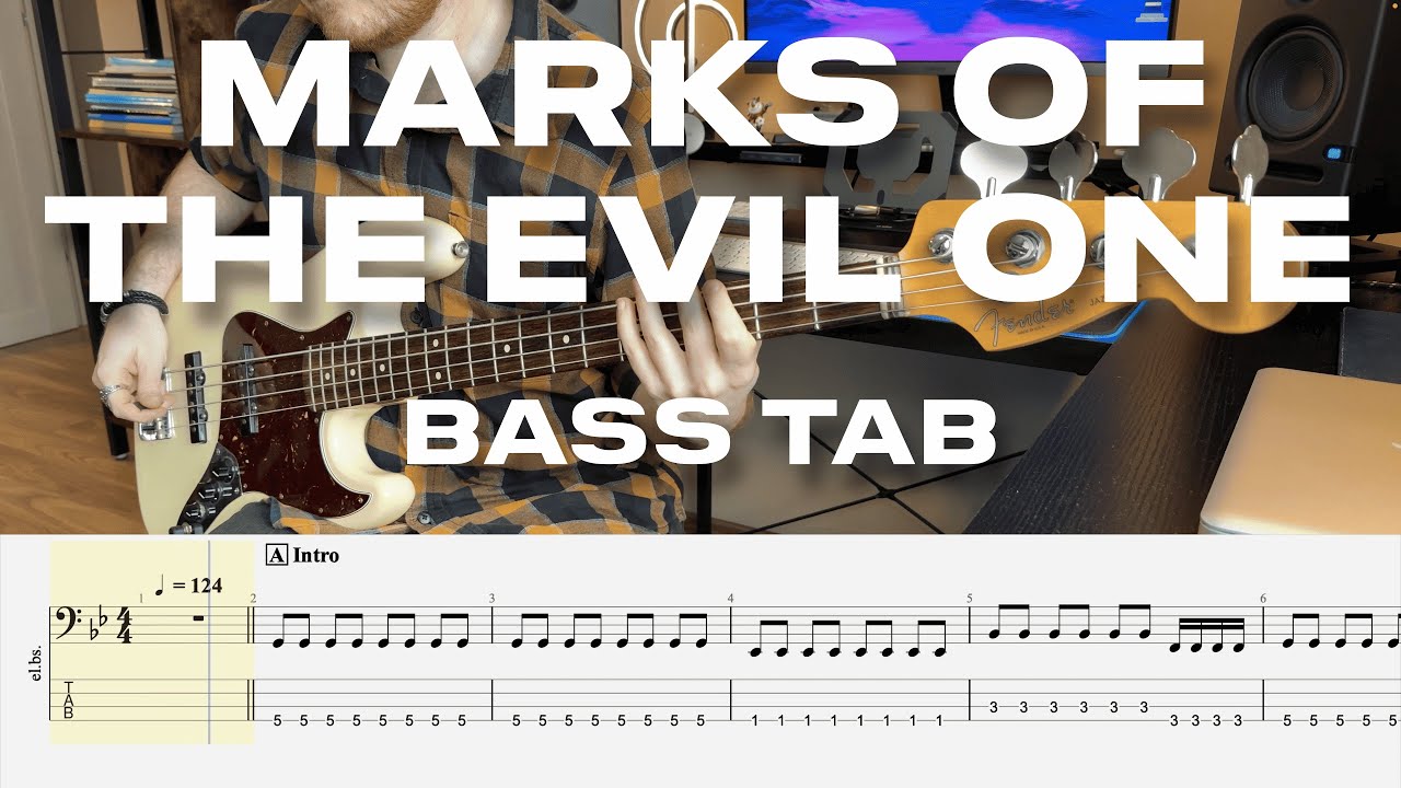 Ghost - Marks of The Evil One // Bass Cover // Play Along Tab and ...