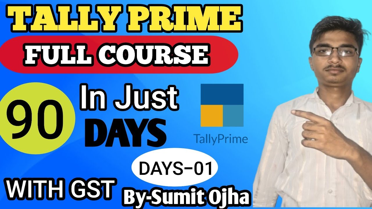 Tally Prime Complete Course in 90 Days | Basic to Advanced | हिंदी में ...