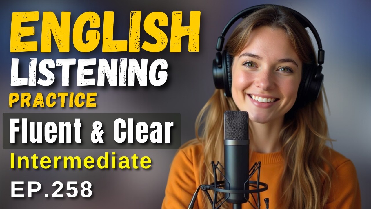 Intermediate English practice| B1/B2 | Learn English with Podcast | Learn Conversational English ...
