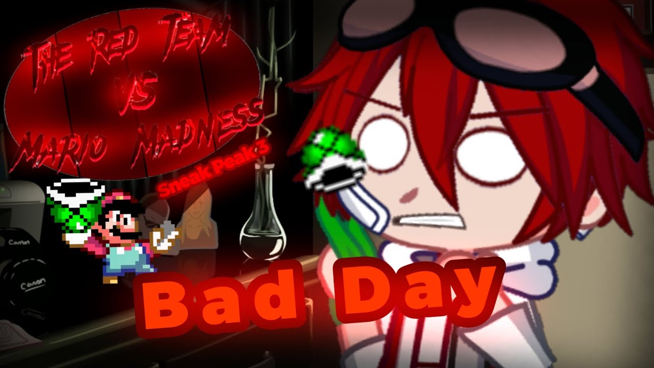 Friday Night Funkin [TheRedTeam vs. Mario's Madness] Bad Day Teaser 3 ...