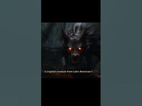 Chupacabra | Folklore of Latin American #horrorshorts #fyp #mythology ...