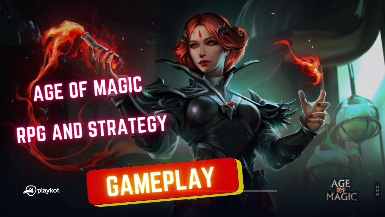 Age of Magic rpg and Strategy Gameplay - YouTube