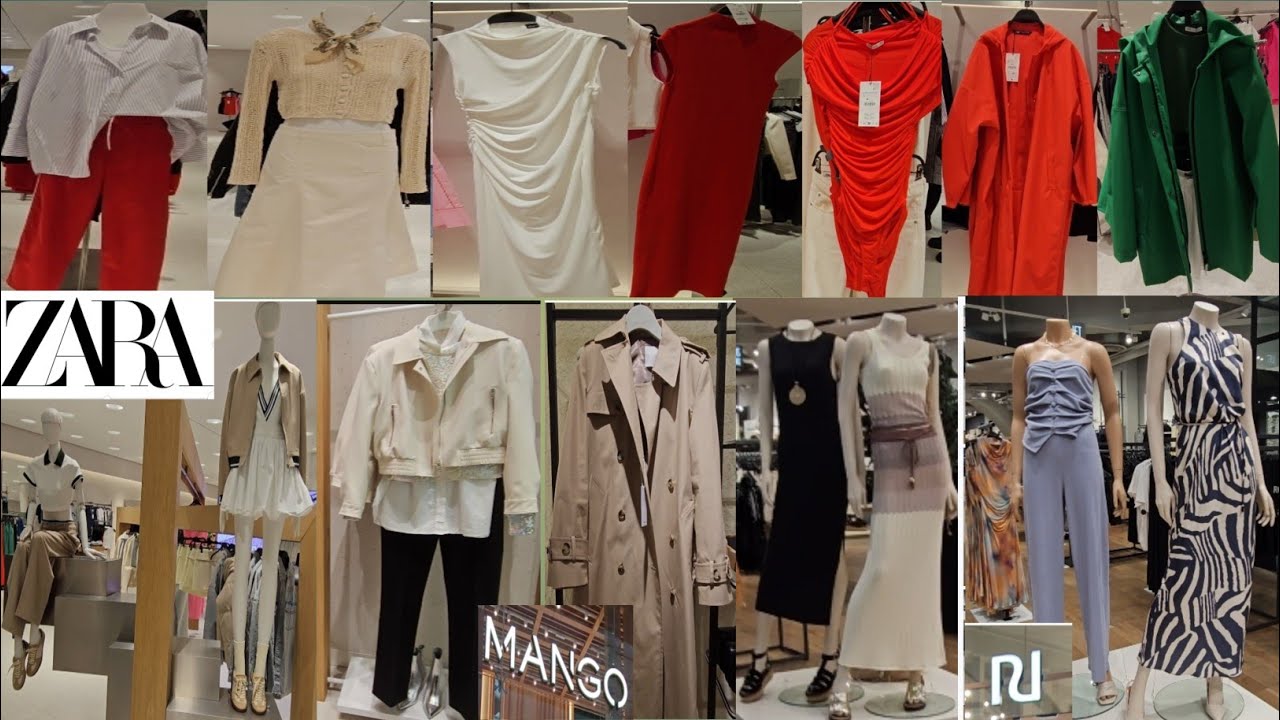 MANGO,ZARA&RI WOMENSWEAR COLLECTION ️ APR2024 - YouTube