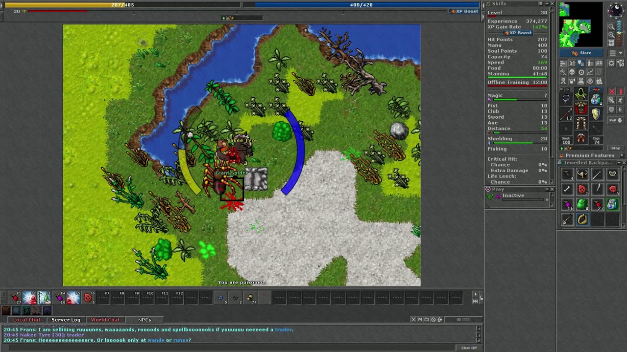 tibia Blood Herb Quest - YouTube