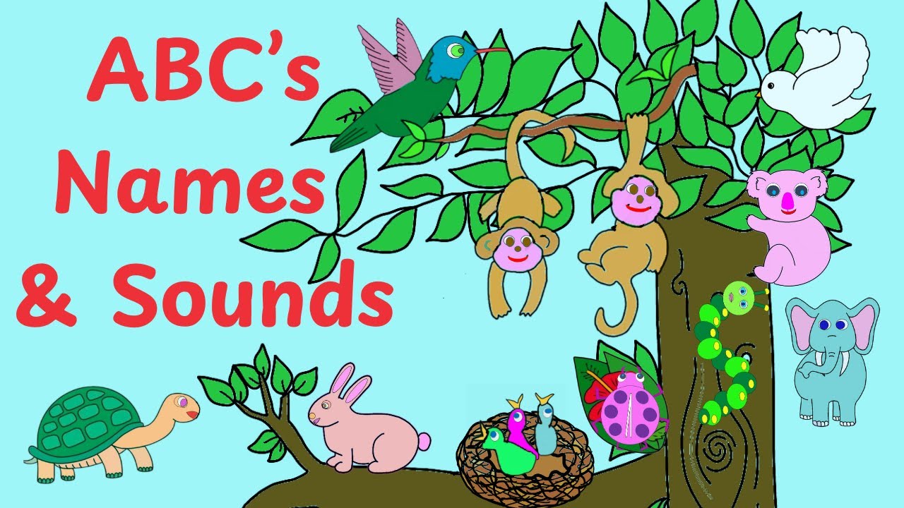 Animal ABC Alphabet Letters & Sounds Activity Fun for Kids; Learn the ...