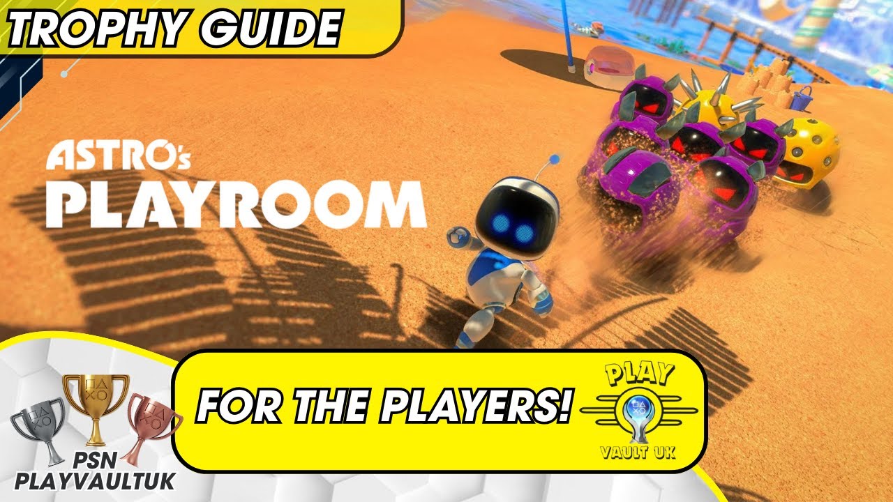ASTRO's PLAYROOM - For the Players! - Trophy Achievement PS5 Trophy Guide - YouTube