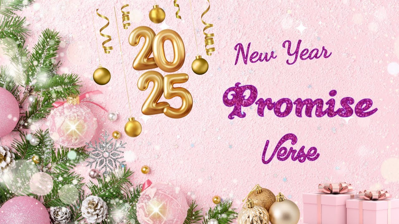 New Year Promise Verse || புத்தாண்டு வாக்குத்தத்த வசனம் || Jan-01 ...