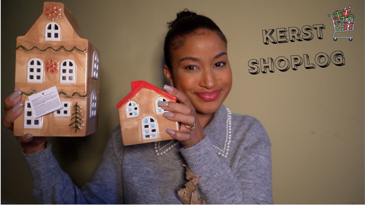 VLOGMAS DAG #2 KERST INKOPEN SHOPLOG | TK MAXX & INTRATUIN - YouTube