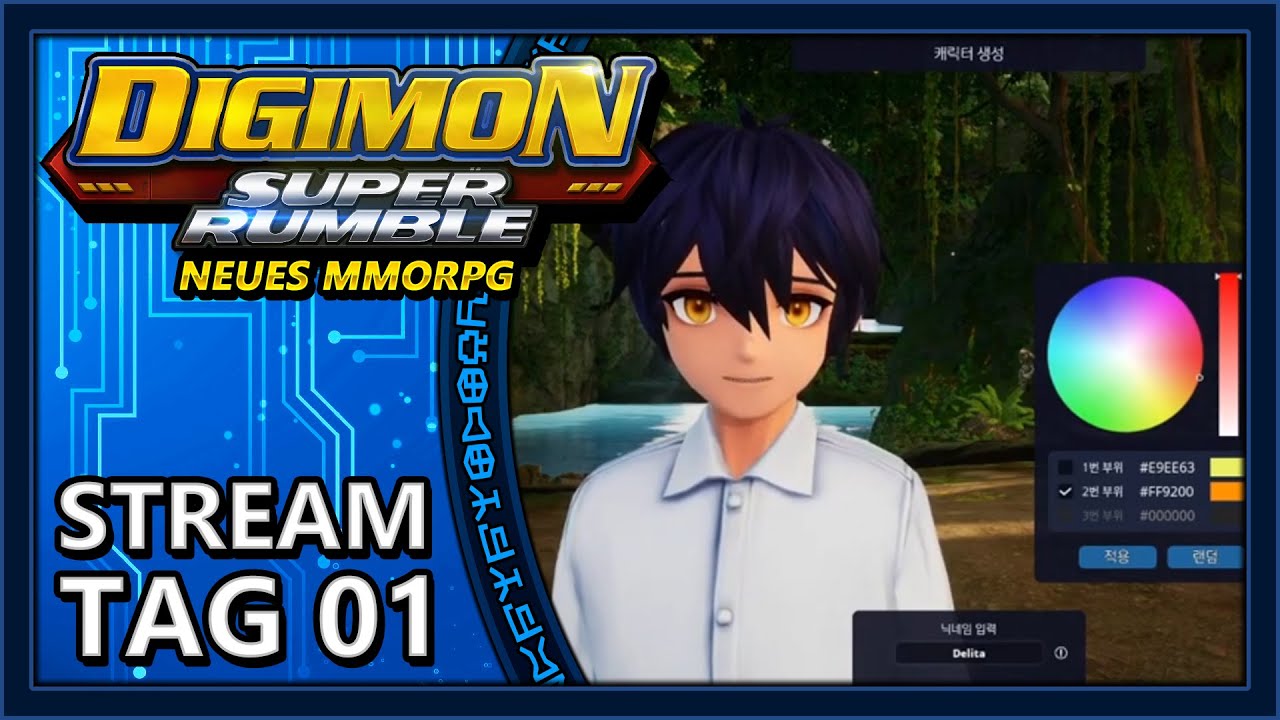 [Angezockt]: Das neue koreanische Digimon MMORPG | Tag 01 - YouTube
