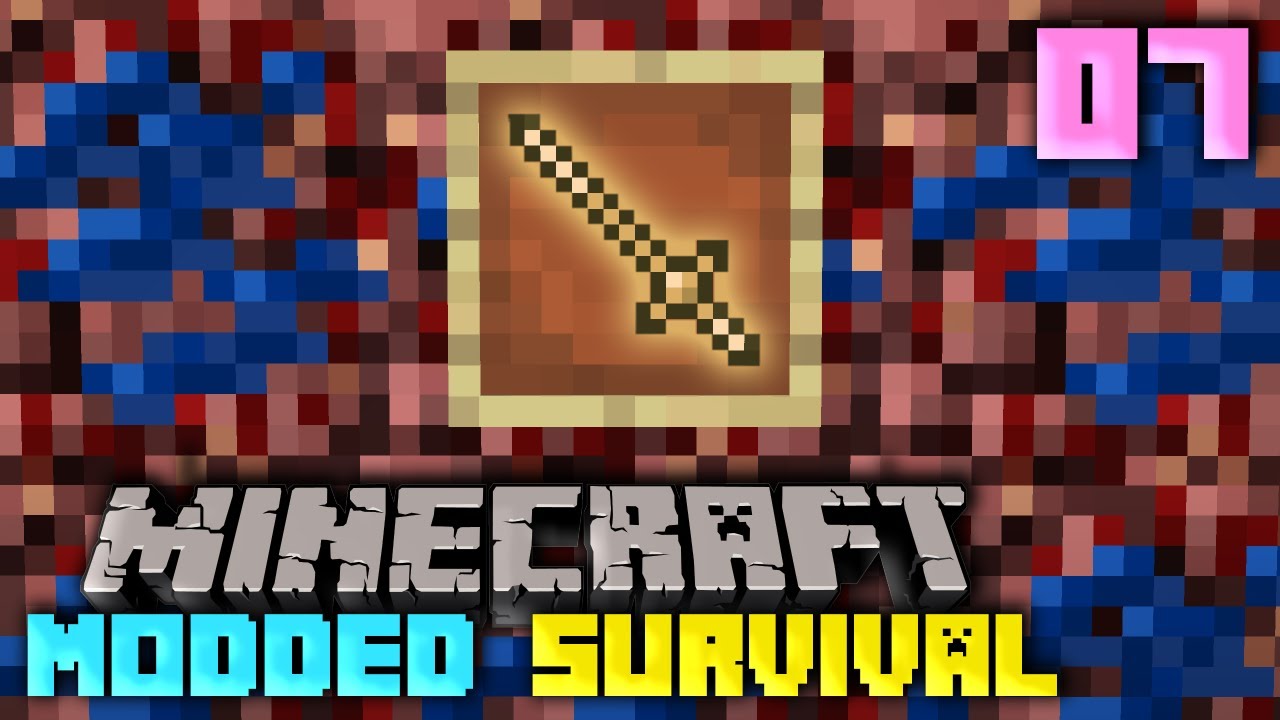 Minecraft: Modded Survival Ep. 7 - This Rapier SLAPS - YouTube