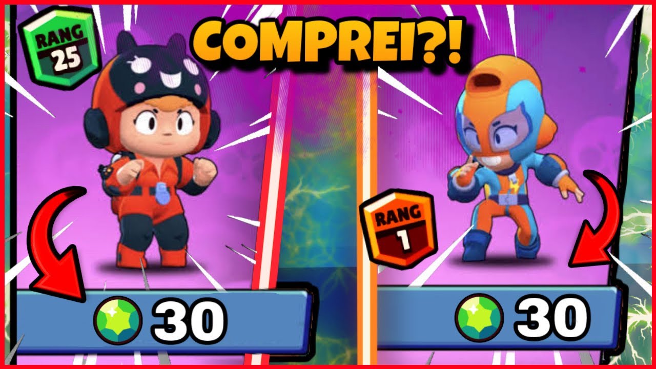 COMPREI A SKIN BEA JOANINHA POR 30 GEMAS!! Brawl Stars | Brawl Stars ...