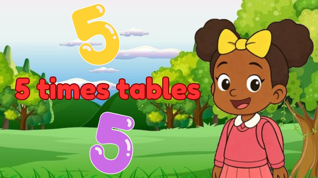 five times tables song - YouTube