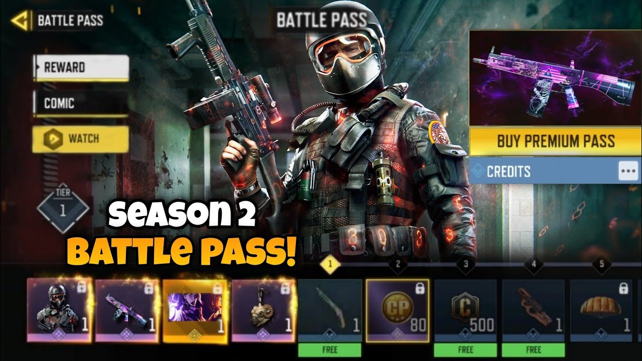 SEASON 2 BATTLE PASS LEAKS 2022 | CODM SEASON 2 BP CHARACTERS + NEW MAP ...