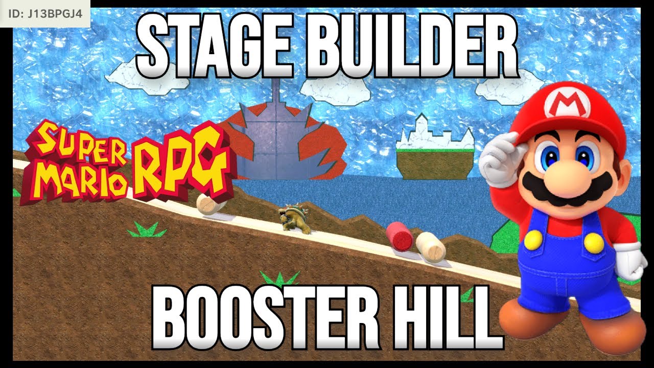 Super Smash Bros. Ultimate - Stage Builder - "Booster Hill" - YouTube