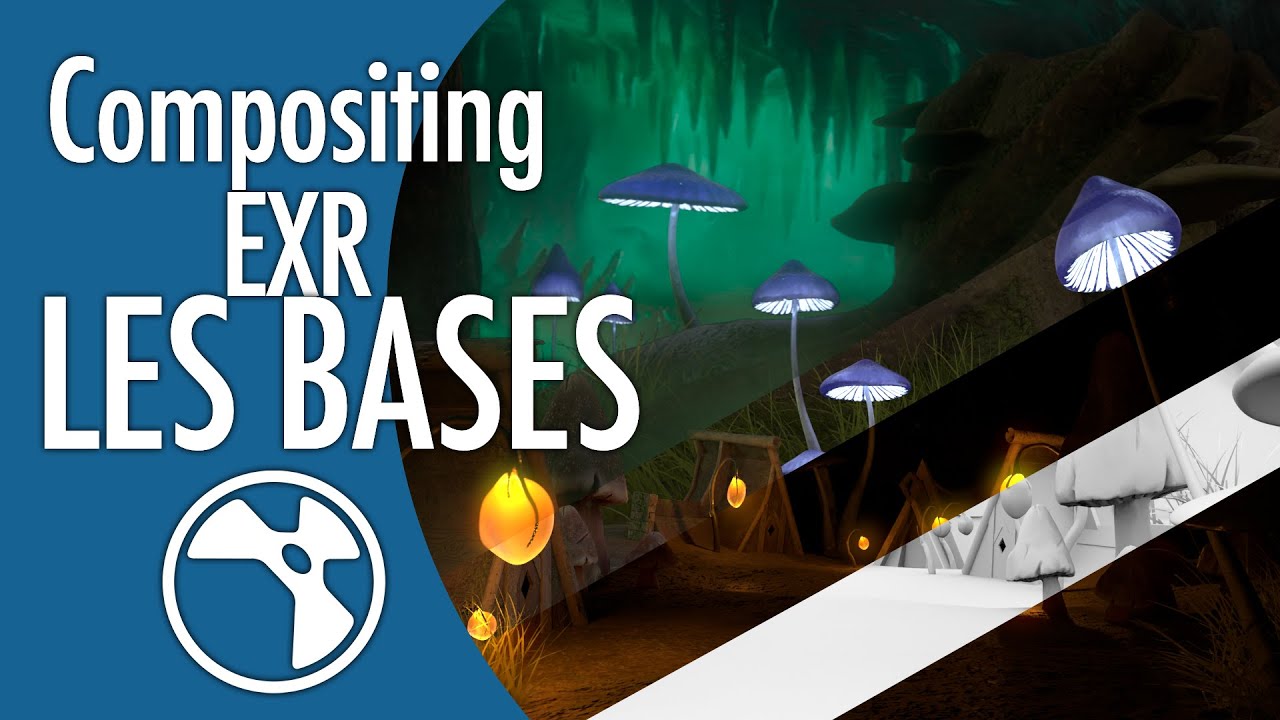 FAIRE UN BON COMPOSITING EXR - choisir ses AOV, les utiliser et ajouter ...