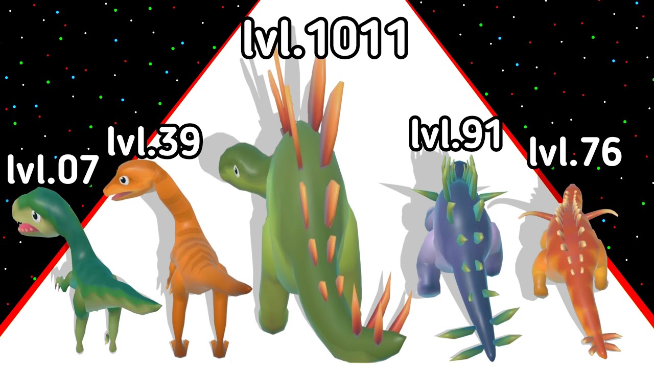 Dino Run 3D: Dinosaur Game Level Up Dinosaur Part_1 Gameplay (New Game ...
