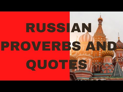 Russian Proverbs And Quotes. #motivation #russia