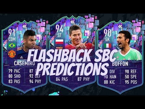FIFA 23 | Flashback SBC PREDICTIONS ft.Lewandowski,Casemiro,Buffon...💪😎 ...