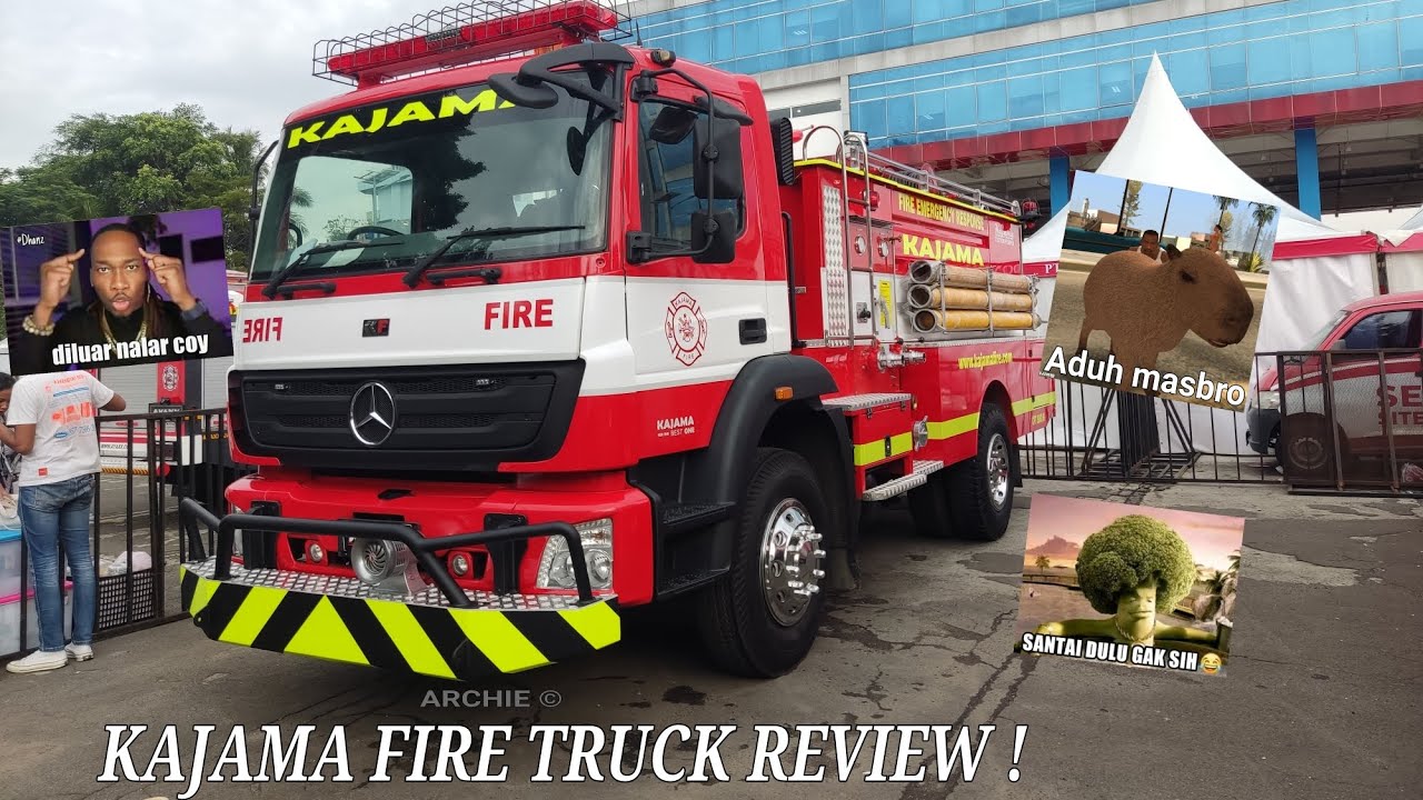 kajama fire truck review ! - YouTube