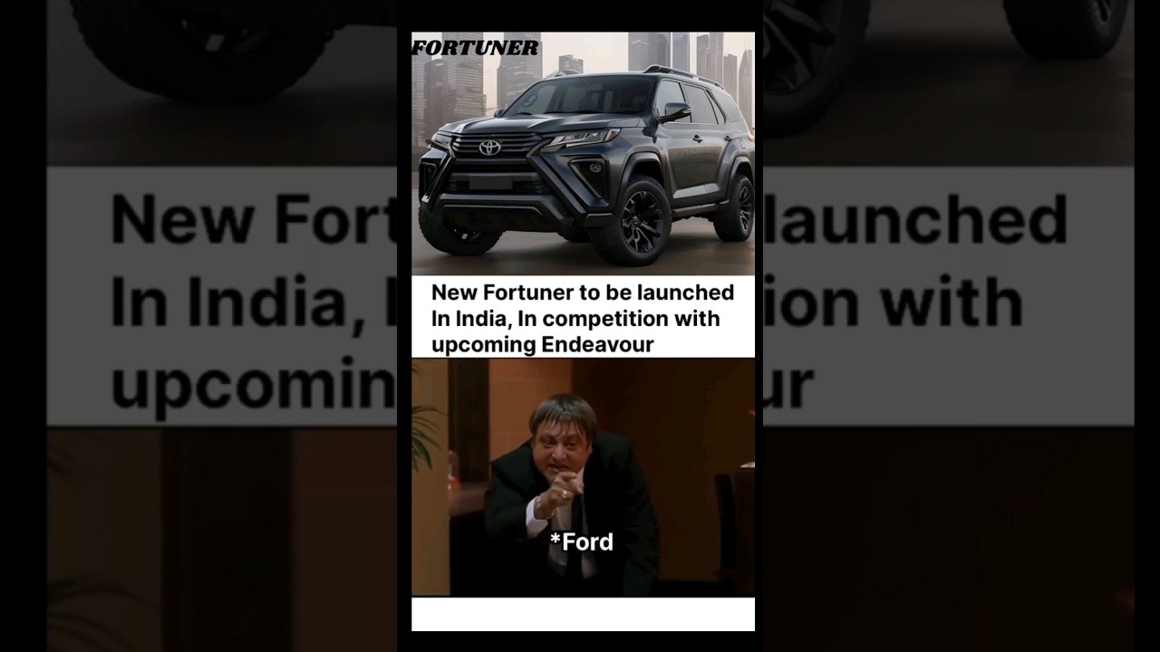 Toyota be like - ye lo 🤣 #toyota #fortuner #toyotafortuner #ford #meme ...