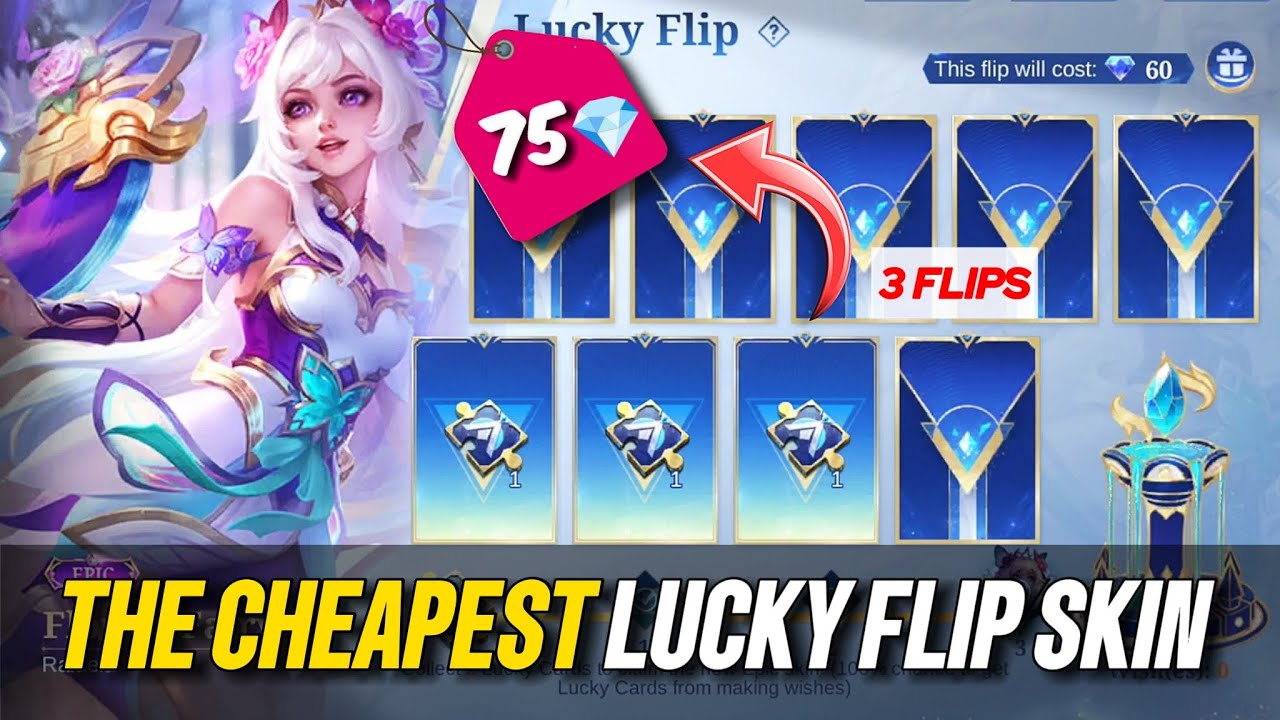 LUCKY FLIP MATHILDA POSSIBLE TO GET IT WITH 75💎🤩 #MLBBGoldenMonth - YouTube