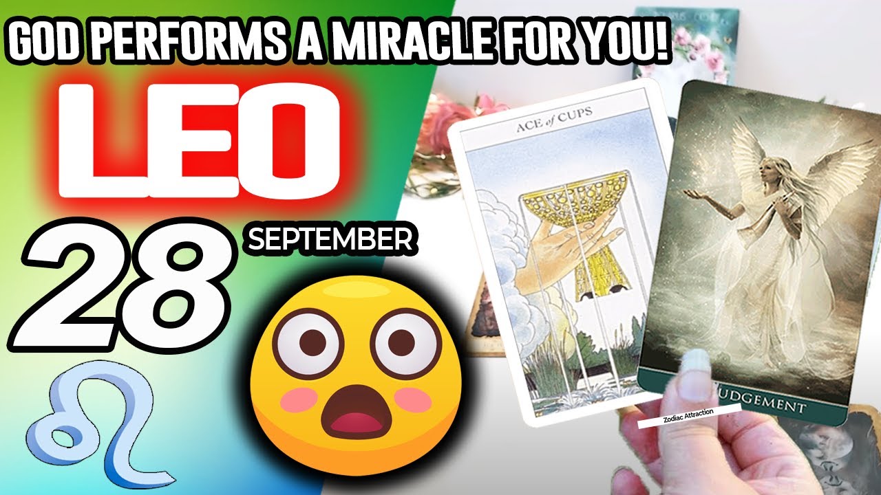 Leo ♌️😇GOD PERFORMS A MIRACLE FOR YOU 🙌 horoscope for today SEPTEMBER ...