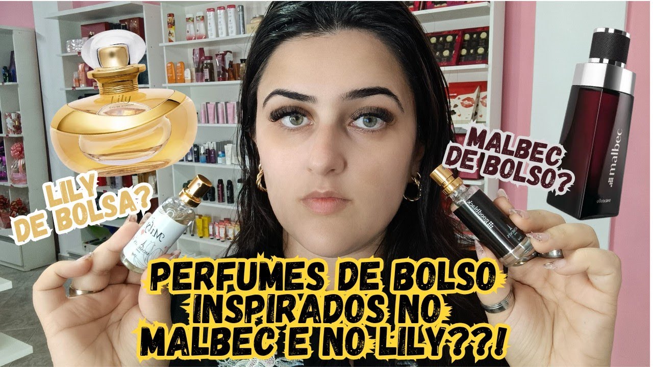 LILY E MALBEC VERSÃO DE BOLSO DE UMA MARCA NOVA?? - YouTube