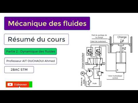 Mécanique des fluides - résumé du cours - Dynamique des fluides - YouTube