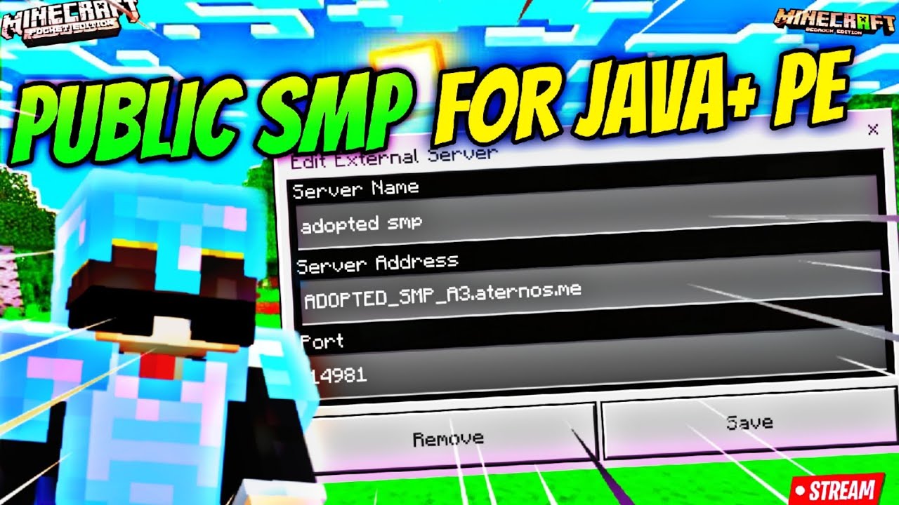 Minecraft public smp Java edition+pocket edition anyone can join #minecraft #livestream # ...