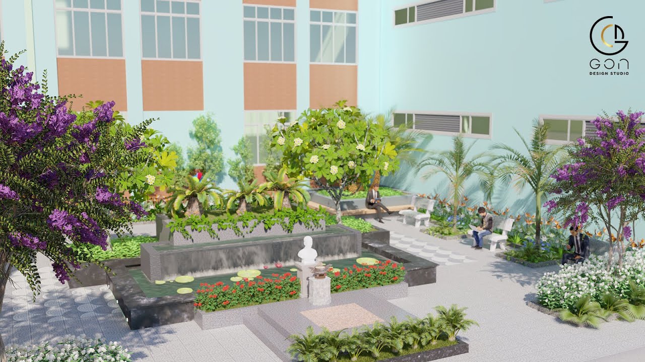 Hospital Garden Landscape - Gon Design Studio - YouTube