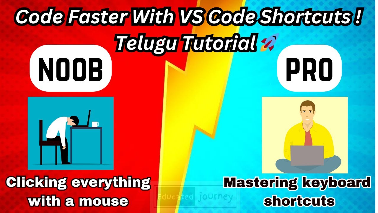Master Vs Code Shortcuts In Telugu 🚀 Code Faster Smarter Like A Pro Codingtips