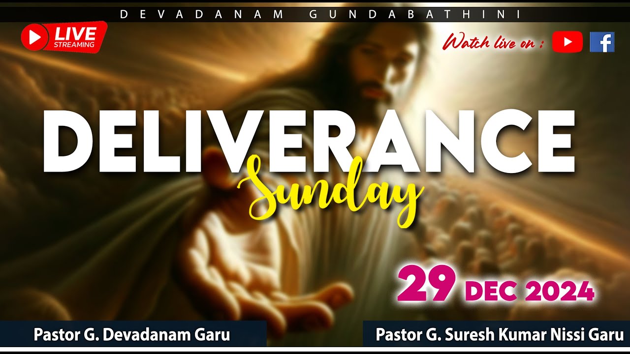 Deliverance Sunday_Live on 29-12-2024|| COG Live || Church Of God ...