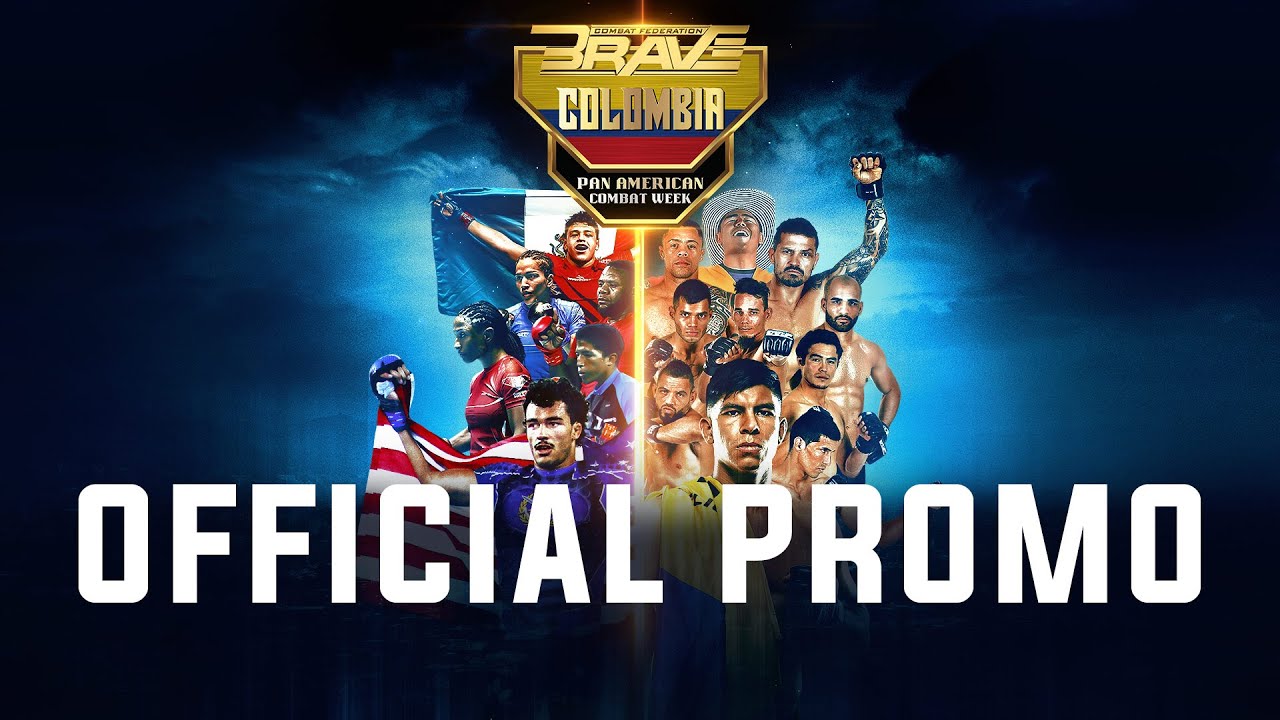 BRAVE CF Colombia Announcement promo | BRAVE CF Pan American ...