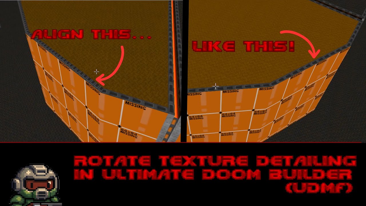 Rotating textures - Ultimate Doom Builder quick tip (UDMF) - YouTube