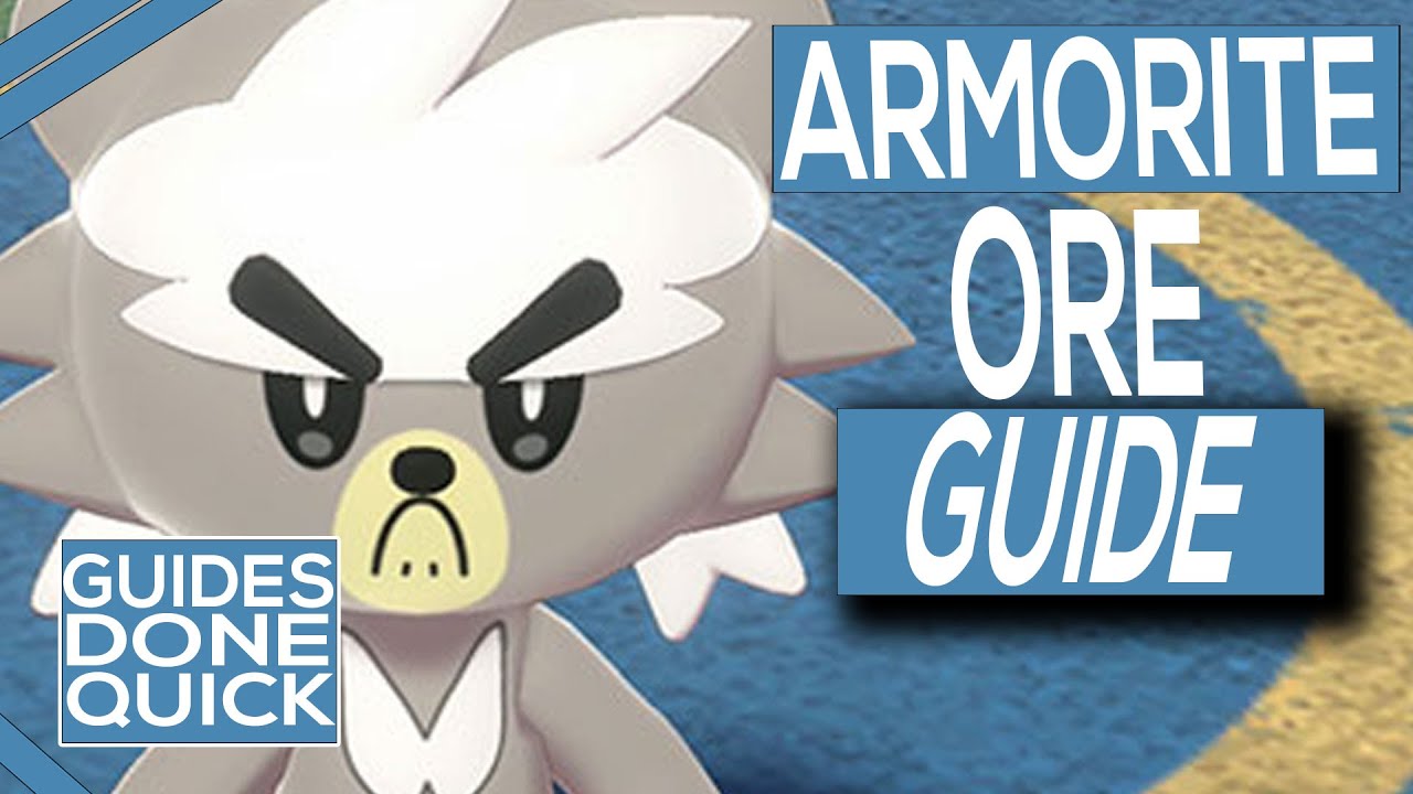 What To Do With Armorite Ore In Pokemon Sword & Shield Isle Of Armor ...