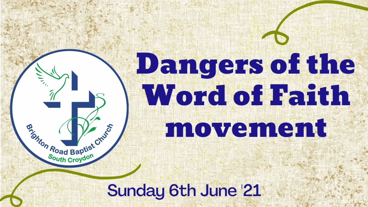 Dangers of the Word of Faith movement | Rev. Jonathan Findlater - YouTube