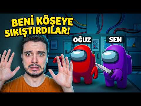 15 KİŞİ ARASINDAN NEDEN BEN?! EKİPLE AMONG US OYNADIK! 🤯